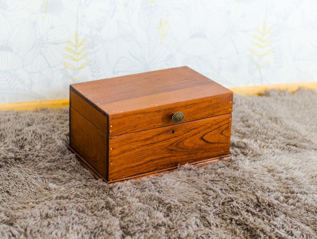 Cofre de Madera restaurado - La Ochava Tienda Deco