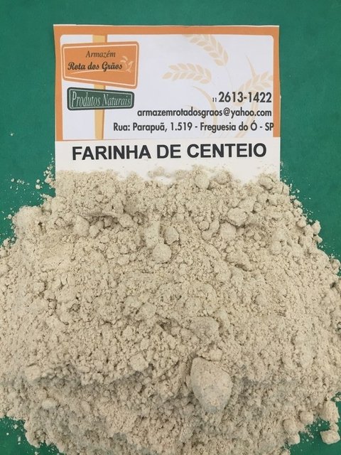 FARINHA DE CENTEIO - 100g - ARMAZÉM ROTA DOS GRÃOS
