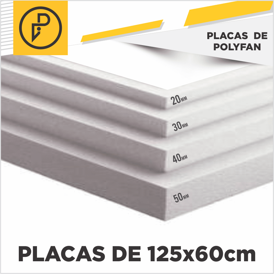 Placa De Polyfan 40 Mm Letras Corporeas Polifan (copia)