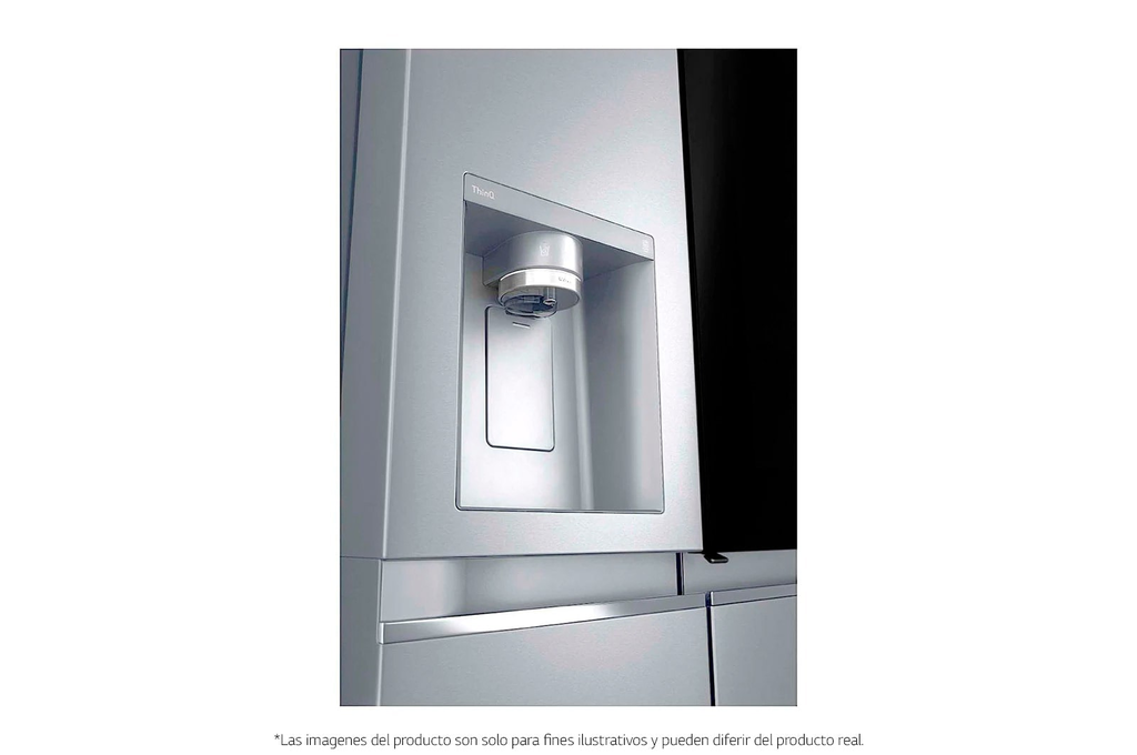 Heladera LG Instaview Inverter Ls66sxsc 570 L No Frost Side