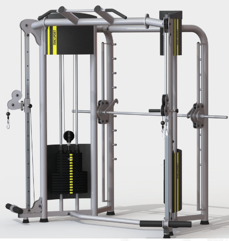 Crossover com Smith Machine - Academia em Condomínio