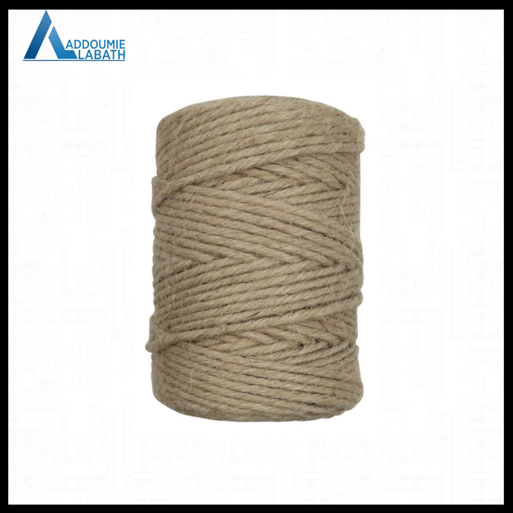 Cordon Yute art.444 x100 mts.(4 mm)Natural