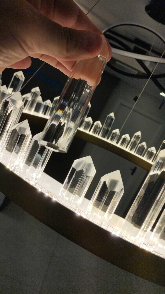 PENDENTE LED CAVE 36W 3K Ø60X11CM DOURADO SKY 3095DO